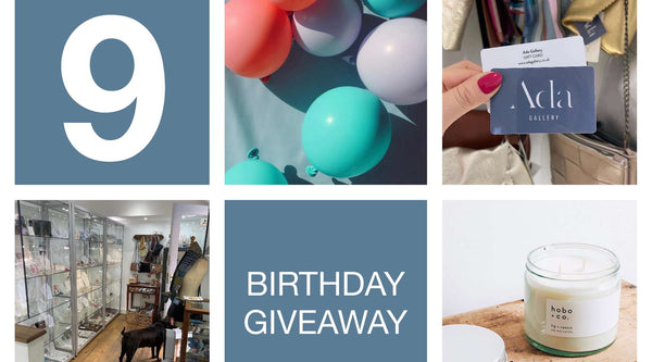 Birthday Giveaway • Ada Gallery • Contemporary Handcrafted Jewellery ...
