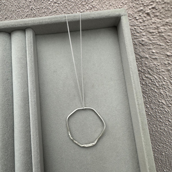 Cave Eroded (Version 2) Medium Silver Pendant • Ada Gallery ...
