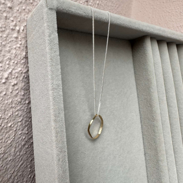 Cave Mini 9ct Yellow Gold Pendant (option 1) • Ada Gallery ...